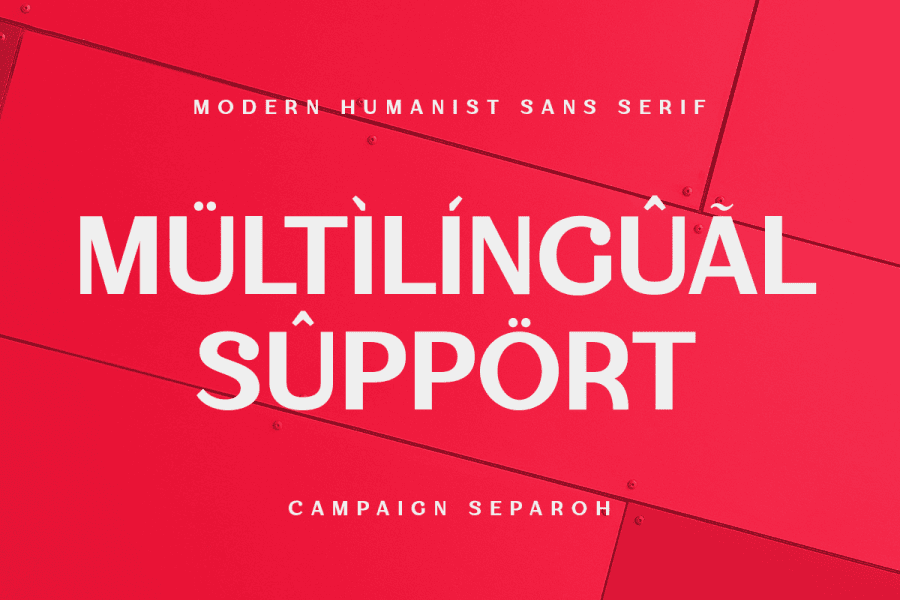 Campaign Sans Serif Font · 1001 Fonts