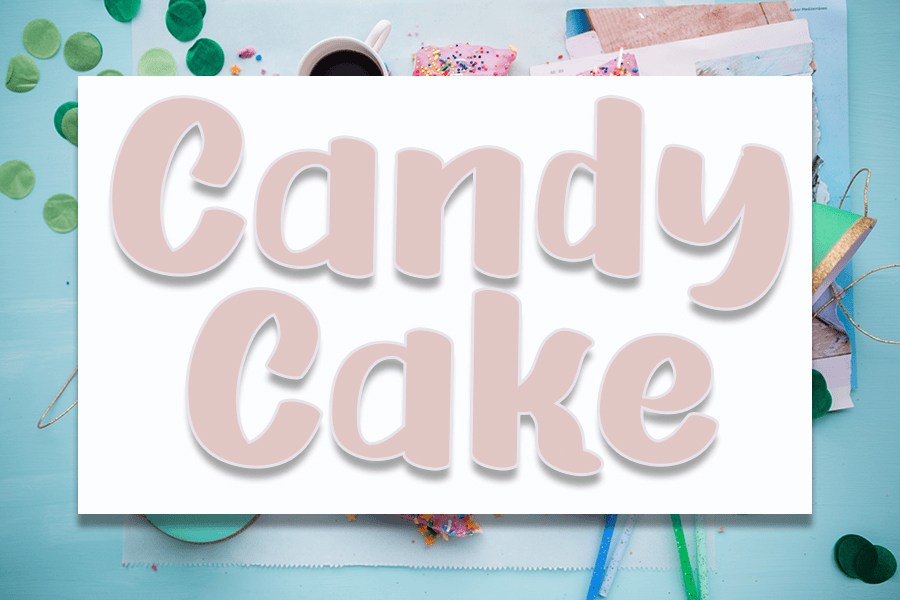 Candy Cake Font 1001 Fonts