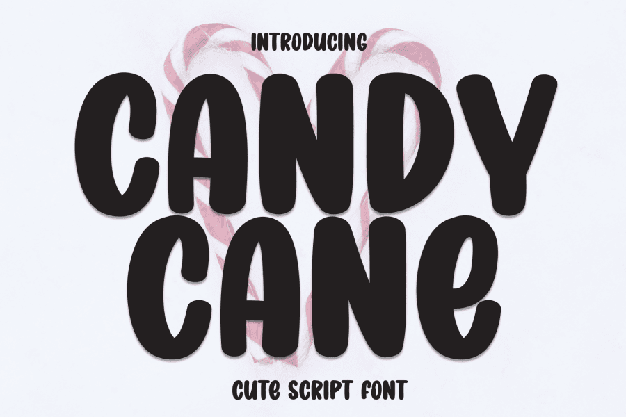 Candy Cane Font · 1001 Fonts