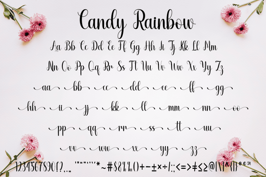 Candy Rainbow Font · 1001 Fonts