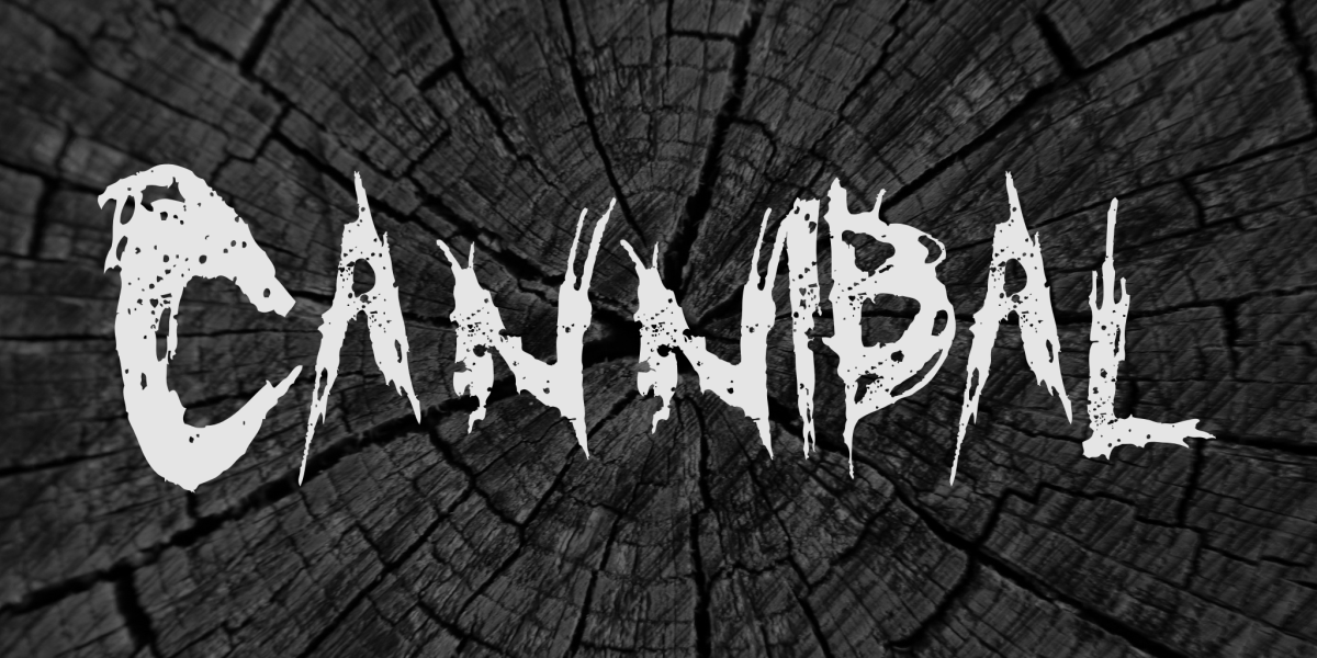 Cannibal Font · 1001 Fonts