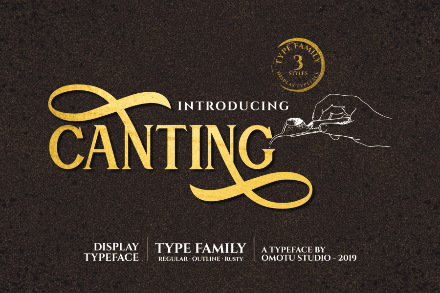 Canting Regular_DEMO Font · 1001 Fonts