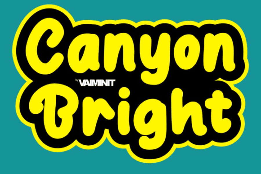 Canyon Bright Font · 1001 Fonts