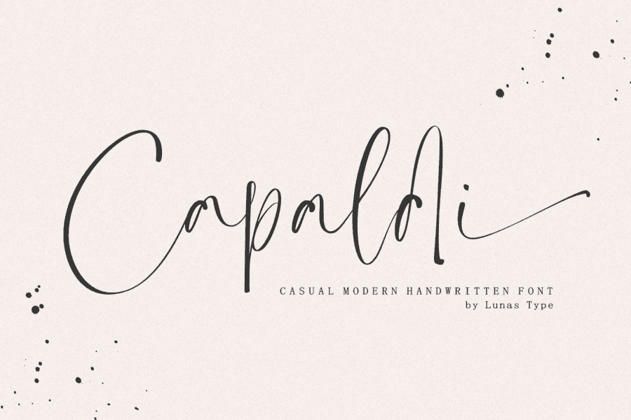 Capaldi Font · 1001 Fonts