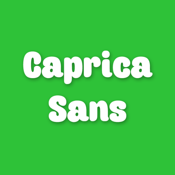 Caprica Sans Font Family · 1001 Fonts