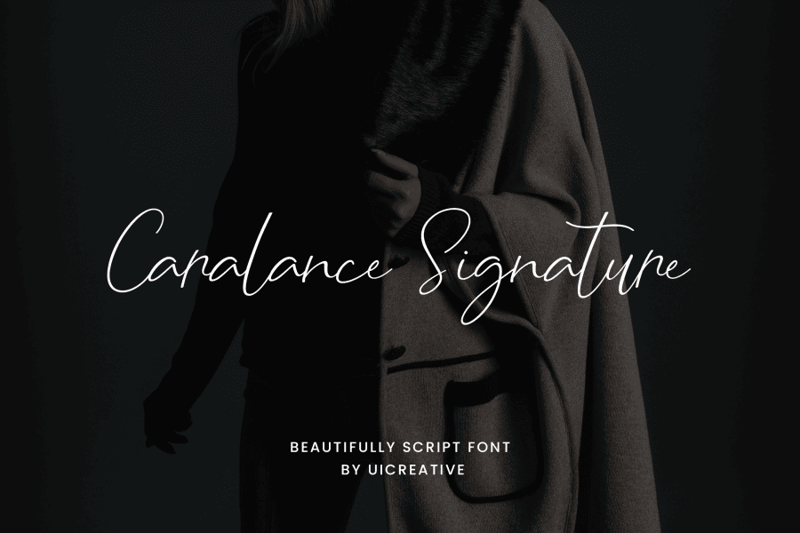 CaralanceSignature Font · 1001 Fonts