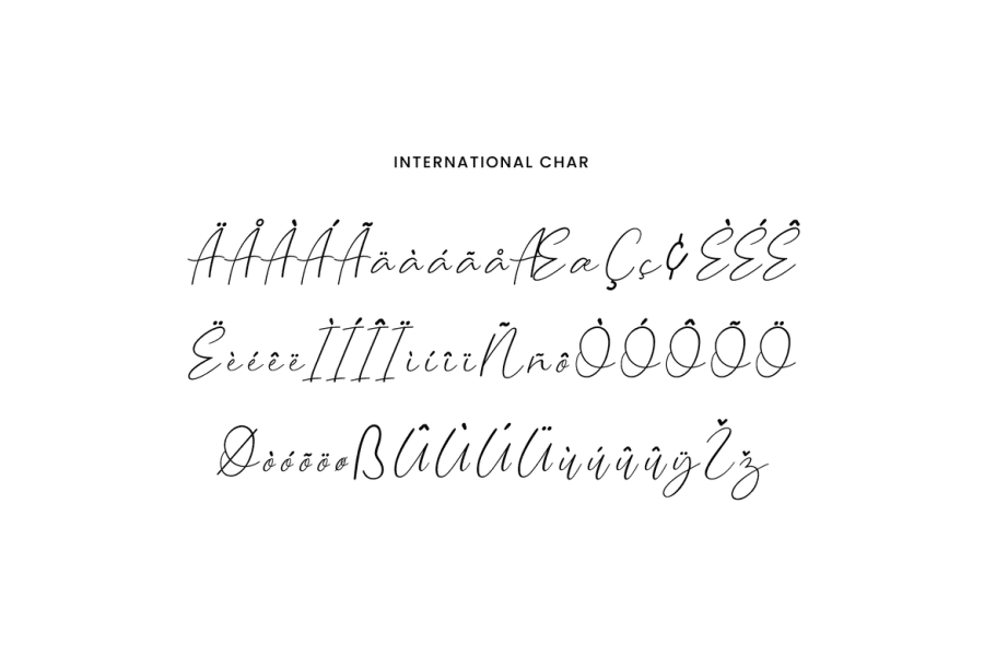 CaralanceSignature Font · 1001 Fonts