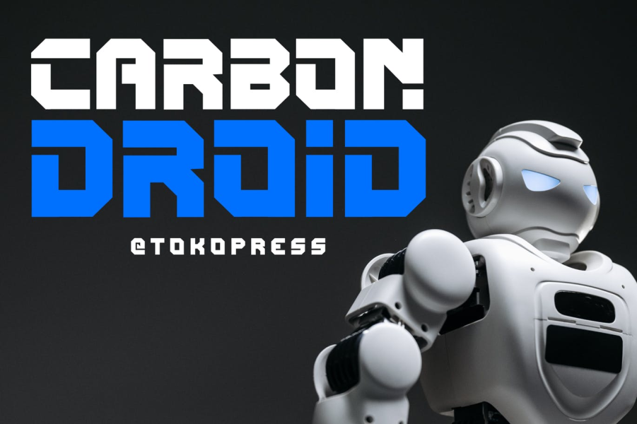 CARBON-DROID Font · 1001 Fonts