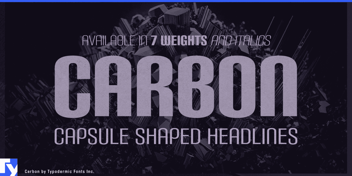 Carbon Font Family · 1001 Fonts