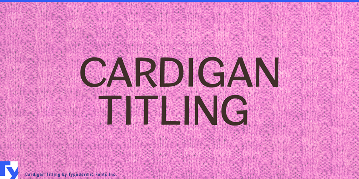Cardigan Titling Font Family · 1001 Fonts