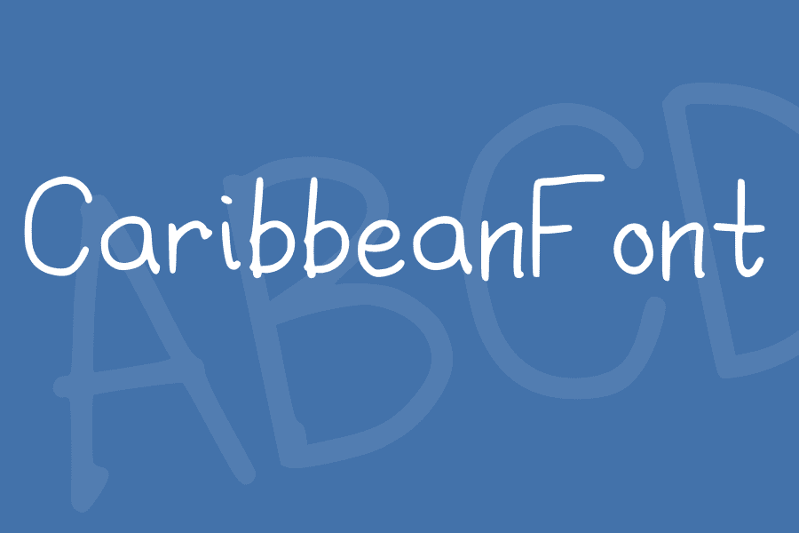 CaribbeanFont Font · 1001 Fonts