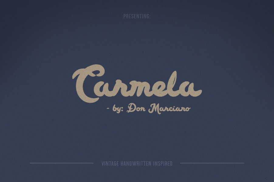 Carmela Font · 1001 Fonts