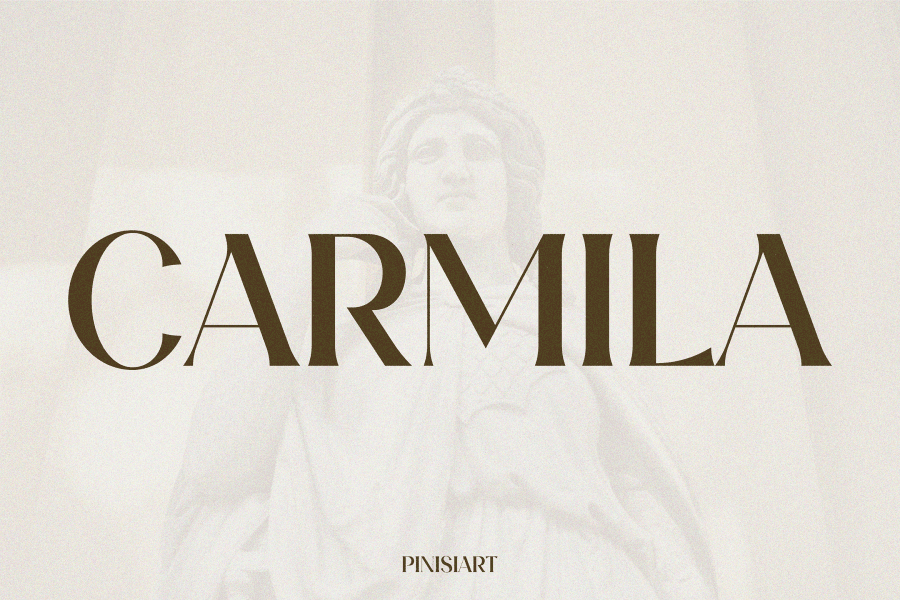 Carmila Font · 1001 Fonts