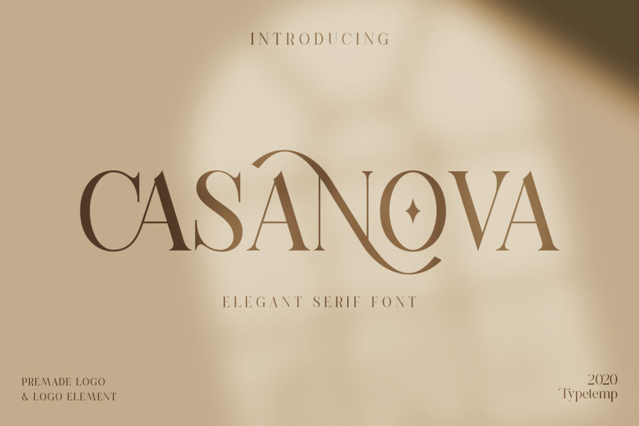Casanova Font · 1001 Fonts