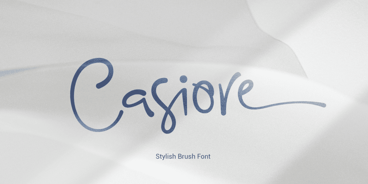 Casiore Font · 1001 Fonts