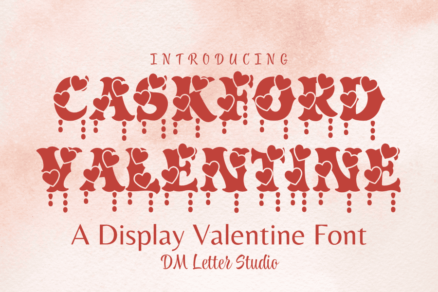 1 Free Seasonal Valentine, Sticker Font · 1001 Fonts