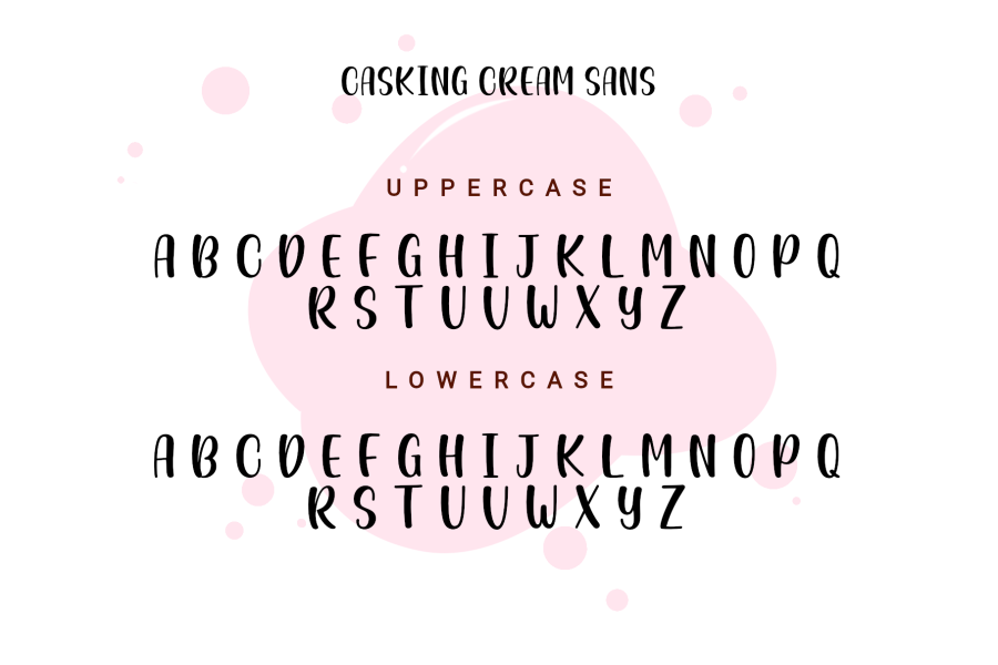 Casking Cream Font Family · 1001 Fonts