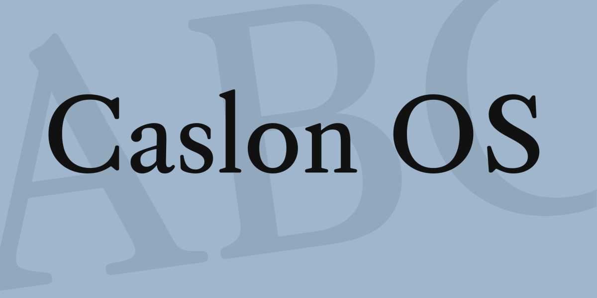 5 Free Caslon Fonts · 1001 Fonts