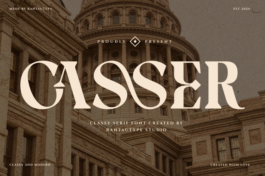 Casser Font · 1001 Fonts