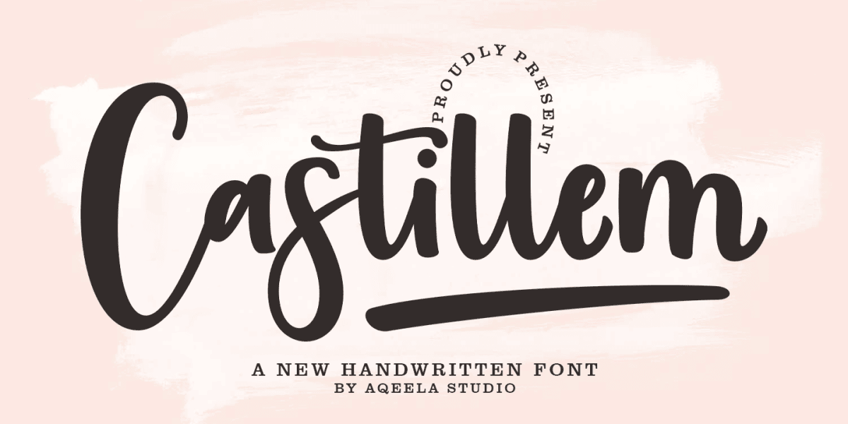 Castillem Font · 1001 Fonts