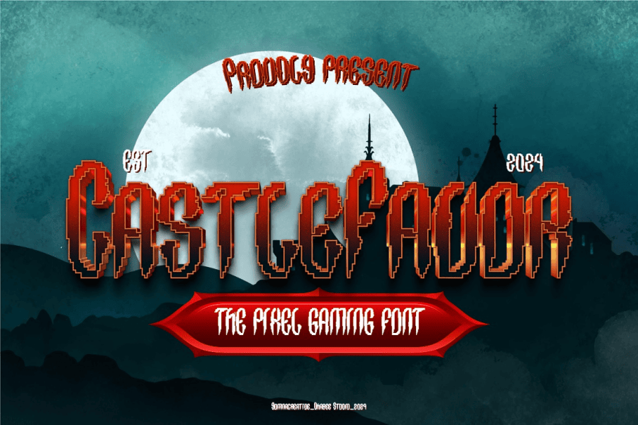 Castlefavor Font · 1001 Fonts