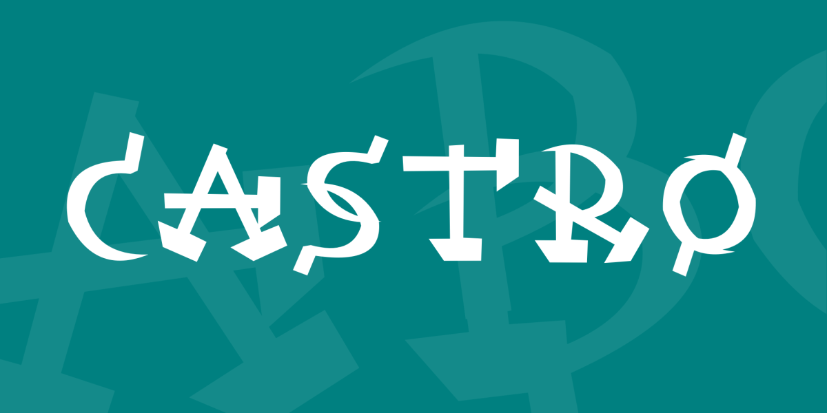 Castro Font · 1001 Fonts