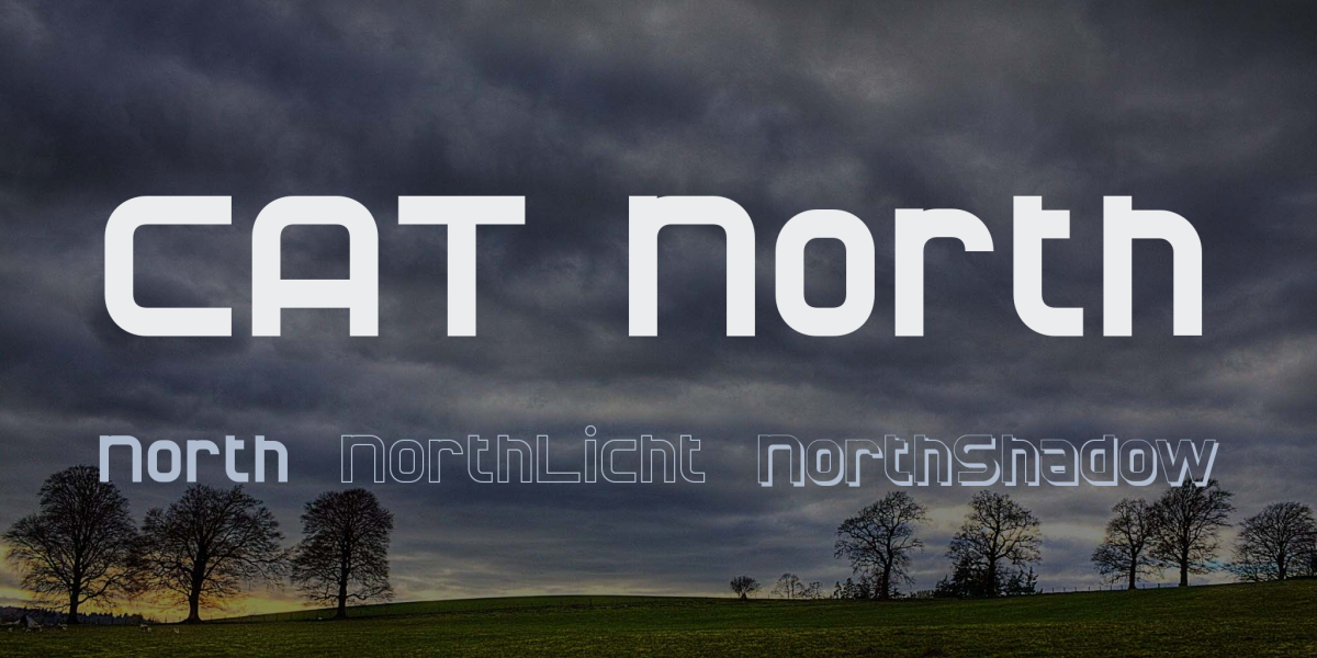 CAT North Font Family · 1001 Fonts