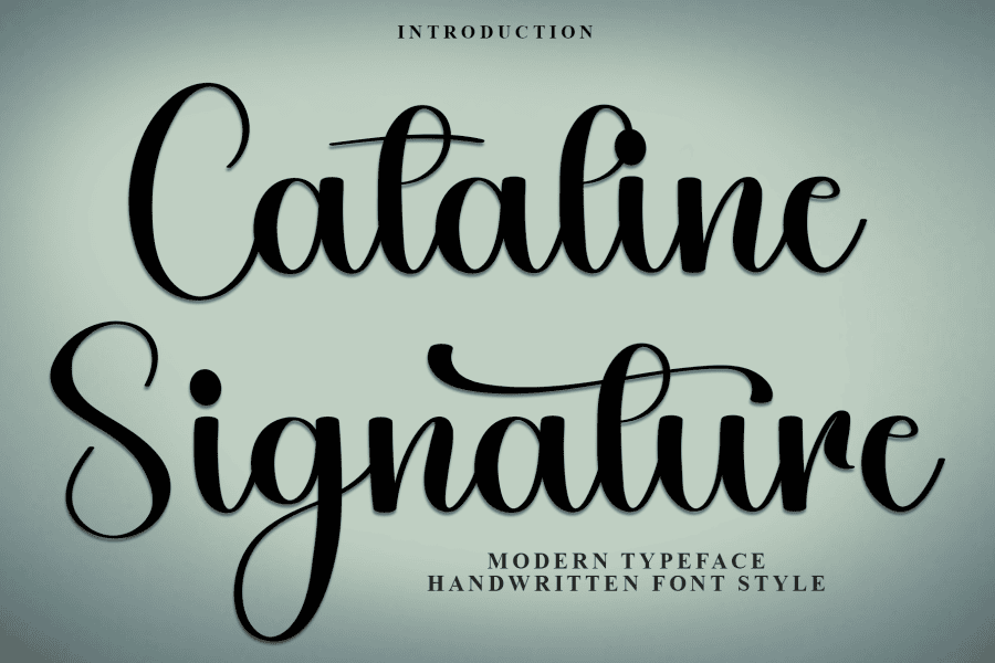 Cataline Signature Font · 1001 Fonts