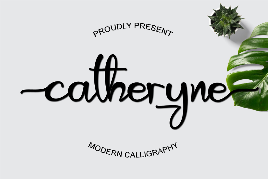 Catheryne Font · 1001 Fonts