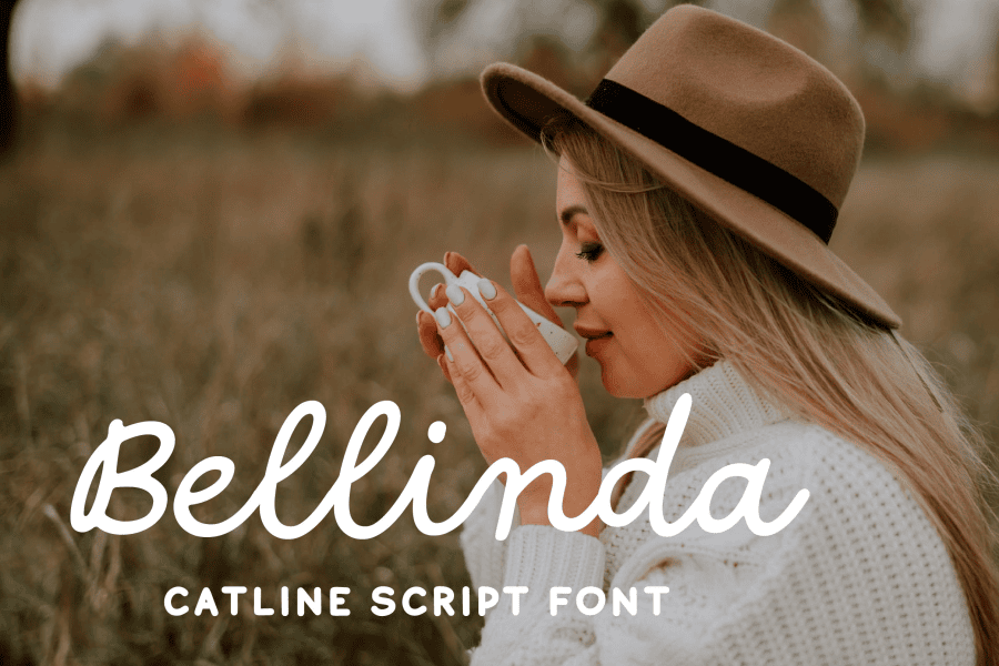 Catline Script Font Font · 1001 Fonts