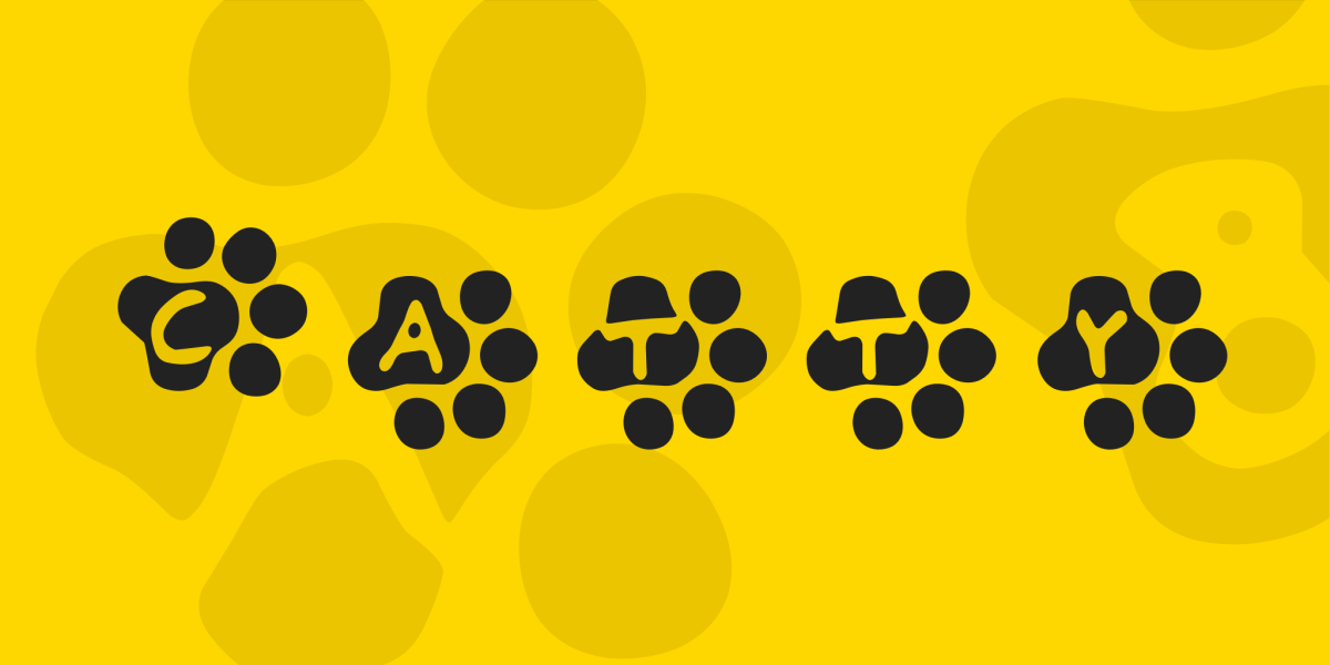 Catty Font · 1001 Fonts