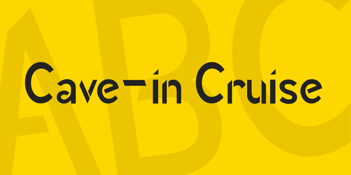 Cave-in Cruise Font · 1001 Fonts