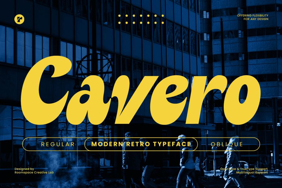 Cavero Font Family · 1001 Fonts