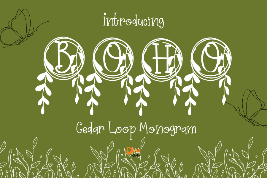 1 Free Loop Monogram Font · 1001 Fonts