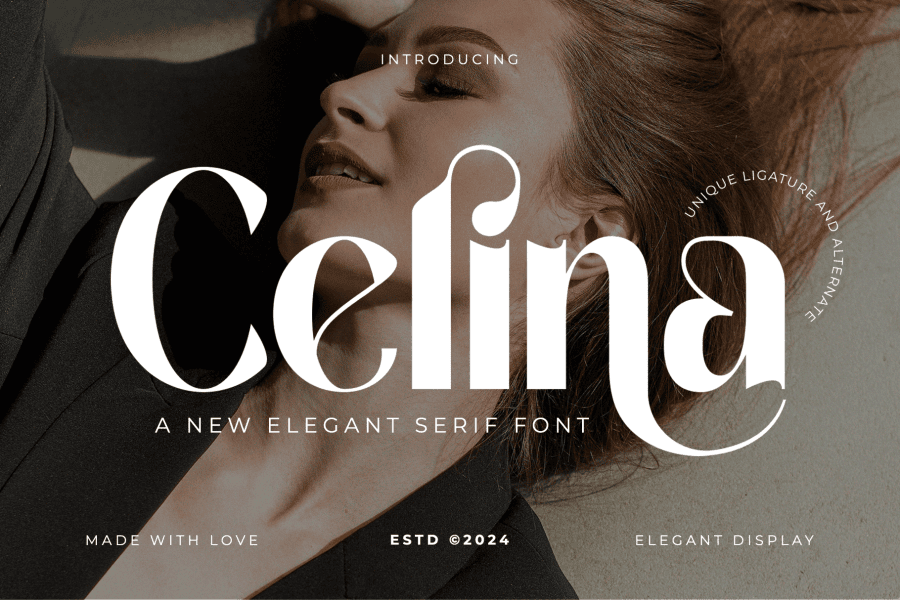 Celina Font · 1001 Fonts