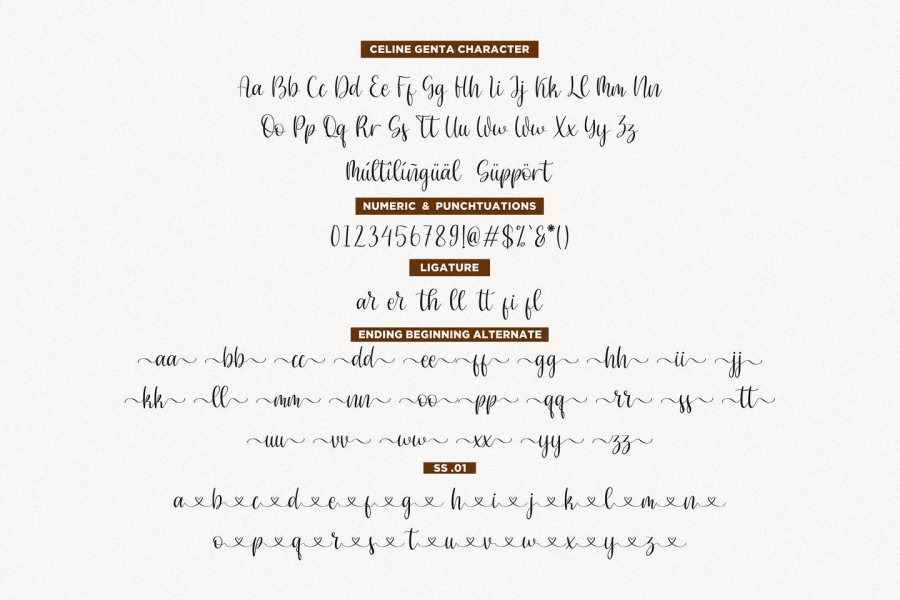 Celine Genta Font · 1001 Fonts