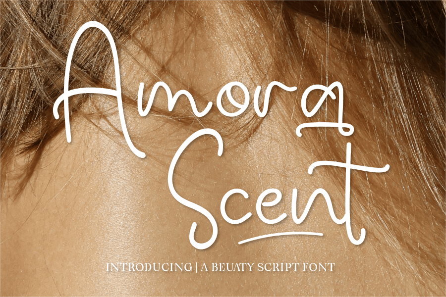 CF Amora Scent DEMO Font Family · 1001 Fonts