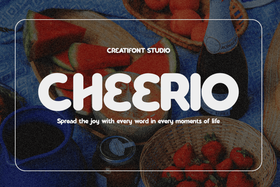 CF Cheerio Demo Font · 1001 Fonts