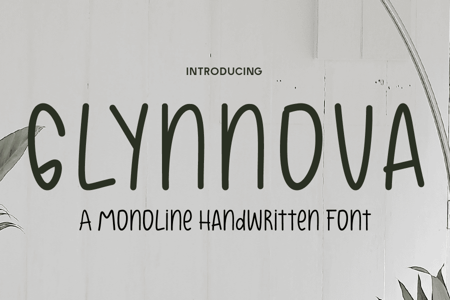 CF Glynnova DEMO Font Family · 1001 Fonts