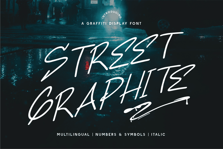 CF Street Graphite DEMO Font Family · 1001 Fonts
