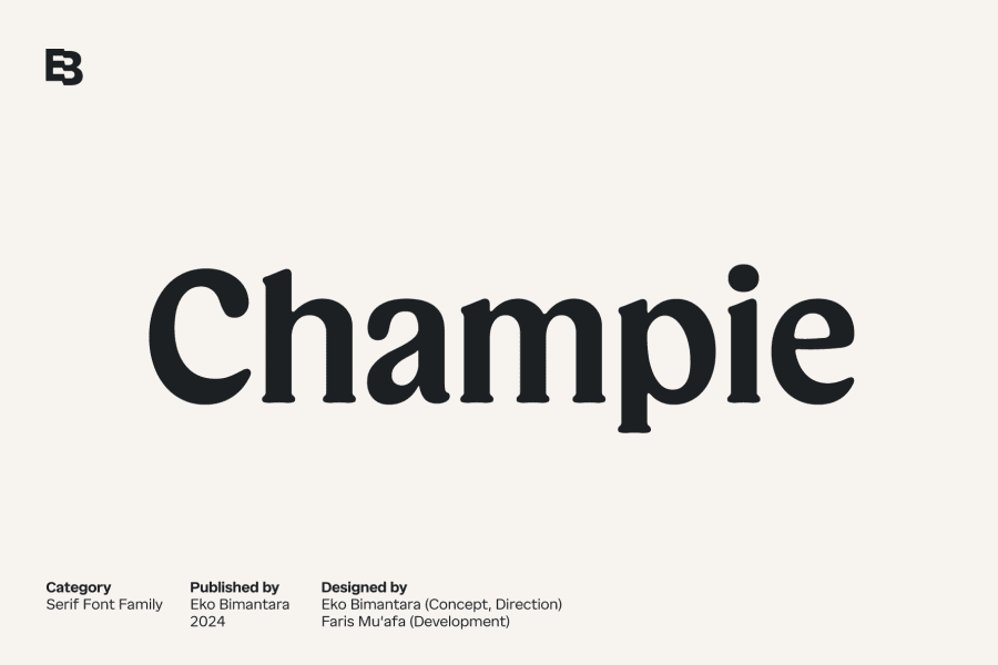 Champie Trial Font Family · 1001 Fonts