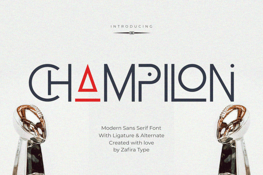 Champilon Font · 1001 Fonts