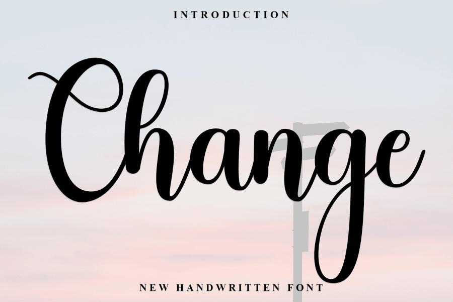 Change Font · 1001 Fonts