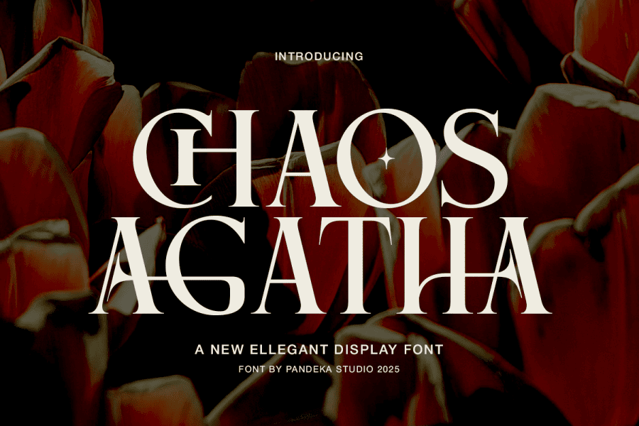 Chaos Agatha DEMO Font · 1001 Fonts