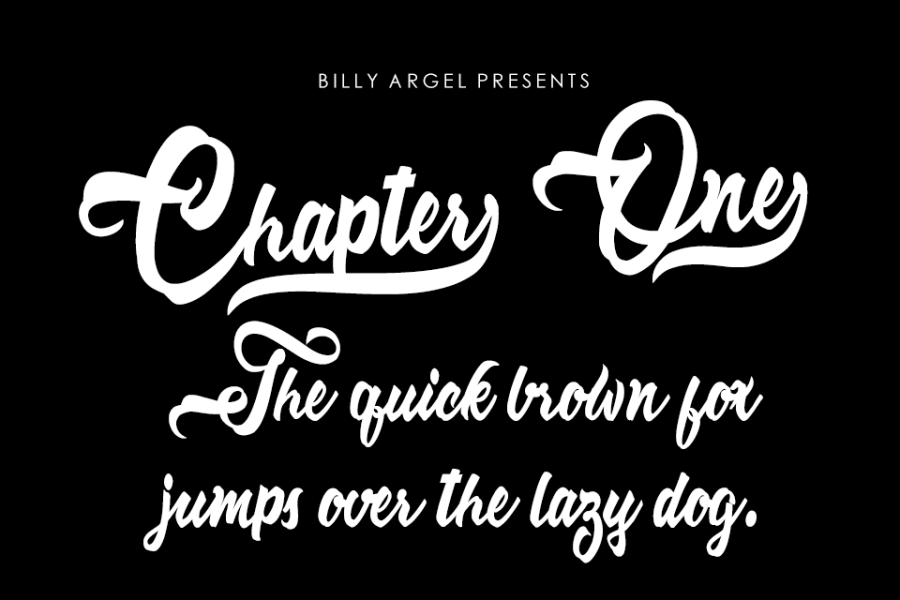 Chapter One Personal Use Font · 1001 Fonts
