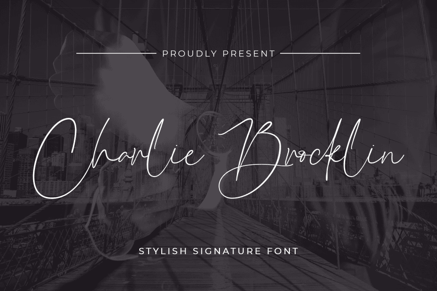 Charlie Brocklin Font · 1001 Fonts