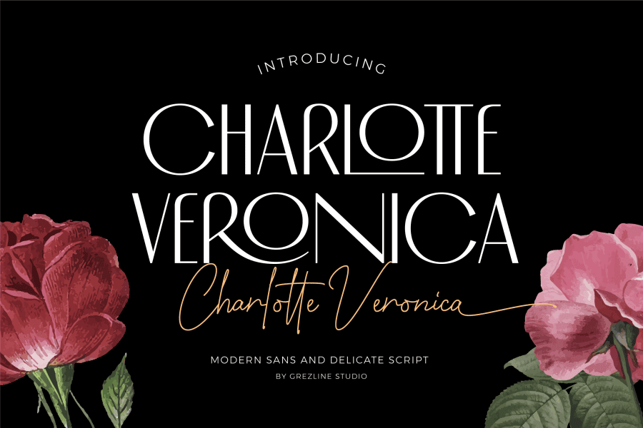 Charlotte Veronica Font · 1001 Fonts
