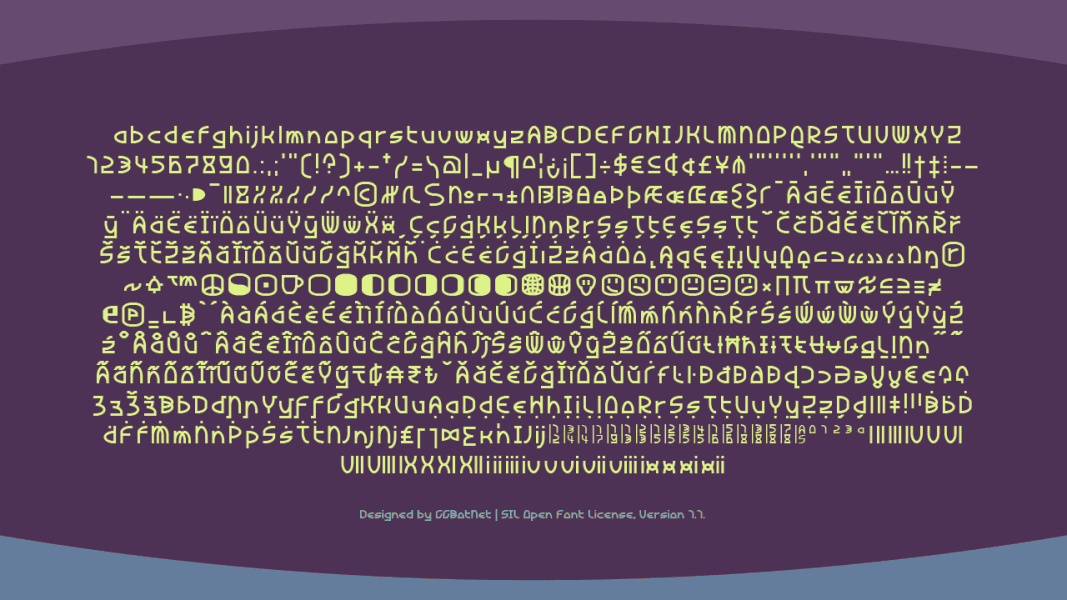Charmed Pi Font · 1001 Fonts
