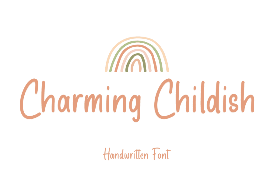 Charming Childish Font · 1001 Fonts