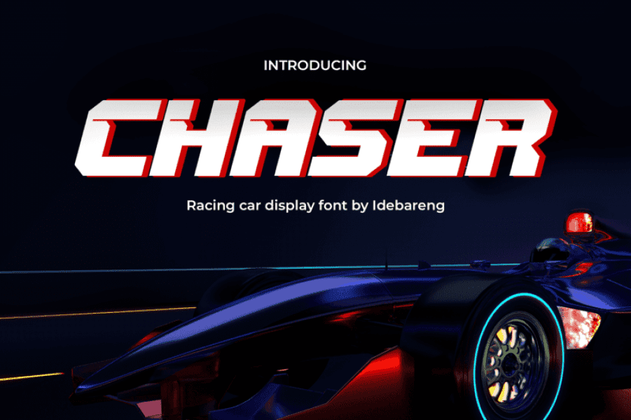 CHASER Font · 1001 Fonts